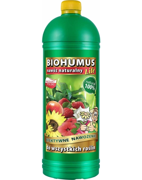 Nawóz Biohumus Life do wszystkich roślin 1 L EKODARPOL - ROLIMPEX - Nawozy płynne