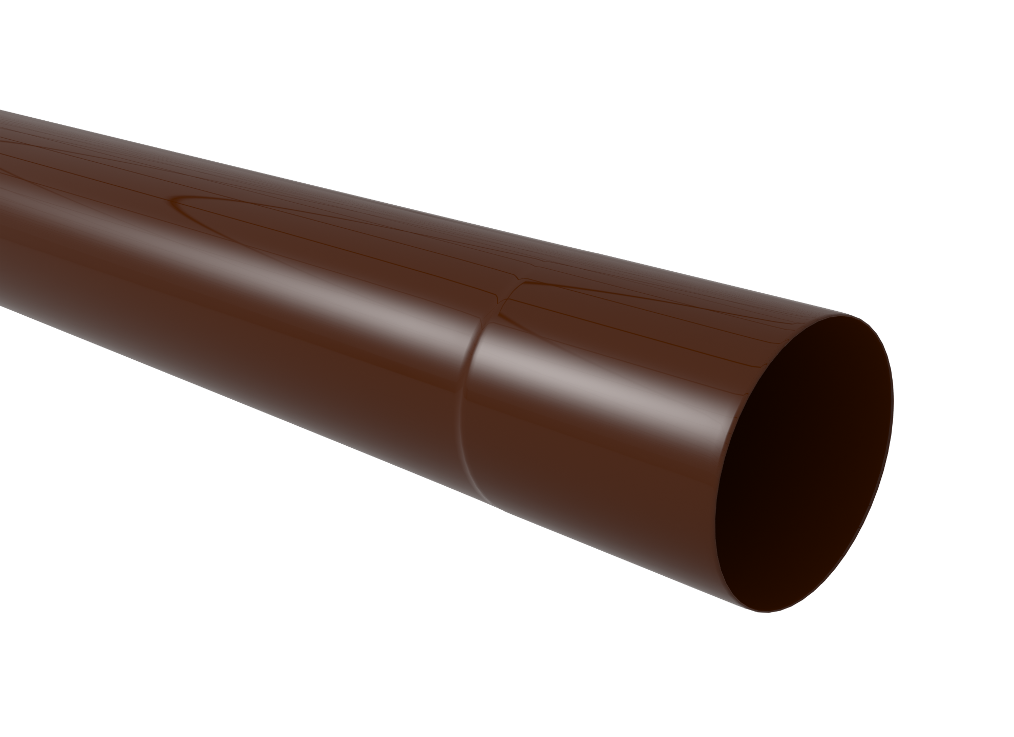 Rura spustowa fi 100 brąz 400 cm SCALA - SCALA PLASTICS - Rynny, rury PVC