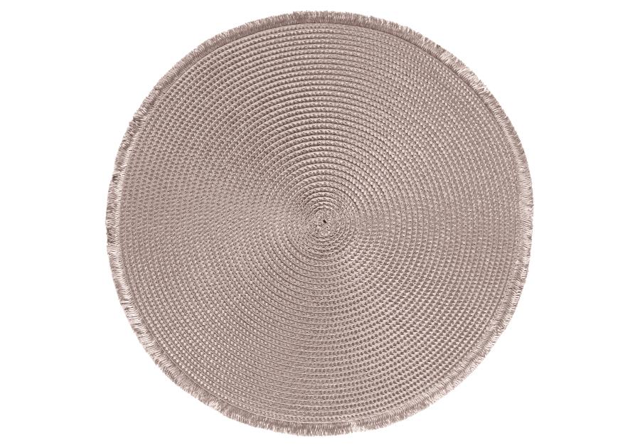 Podkładka Caribi 38 cm beżowa UNIGLOB - UNIGLOB - Maty, podkładki na stół